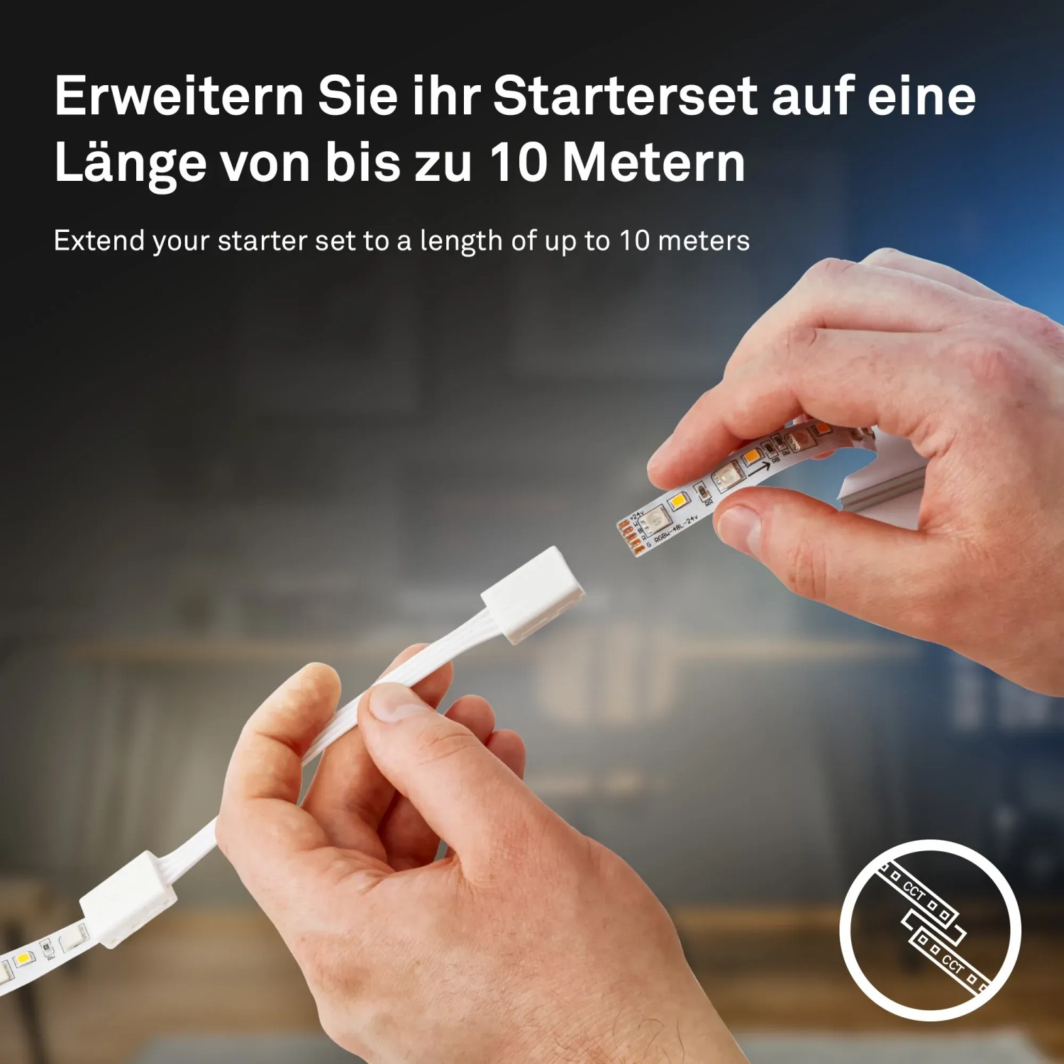 Briloner Smart LED Streifen Pimp your Stripe 2 m CCT Starter-Set kaufen ...