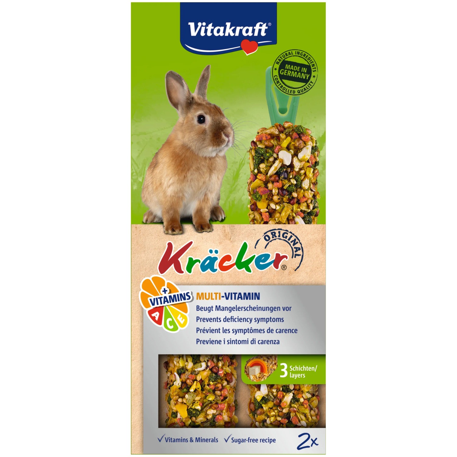 Vitakraft Kräcker® Multi Vitamin für Zwergkaninchen 2 Stück kaufen bei OBI