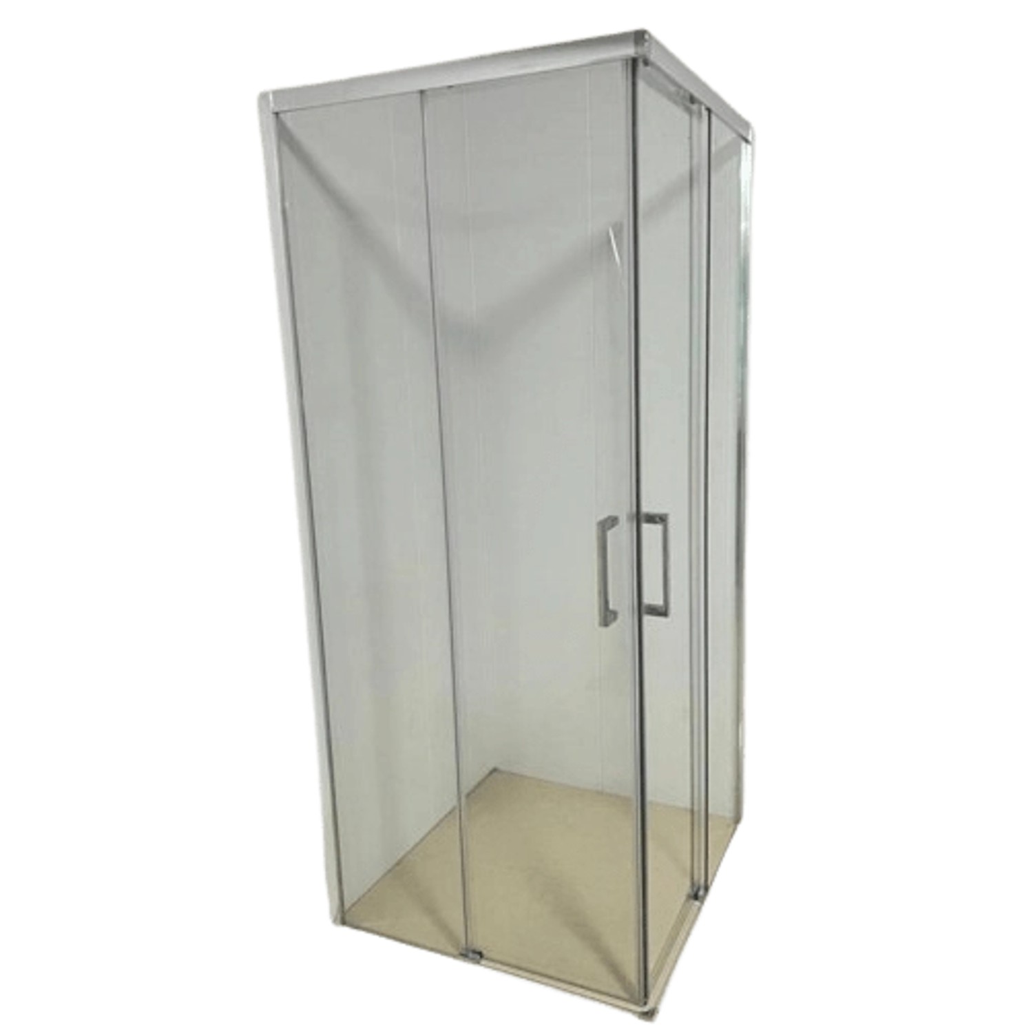 Frascio New Tecnology Duschkabine 75 x 85 x 200 cm aus Gehärtetem Glas ...