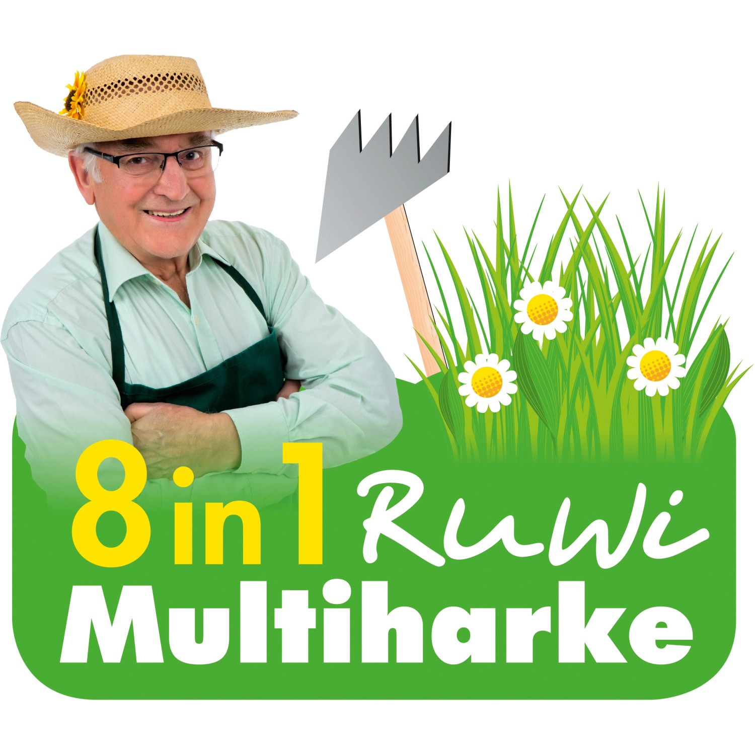 Ruwi Multi-Harke 8in1 Edelstahl kaufen bei OBI
