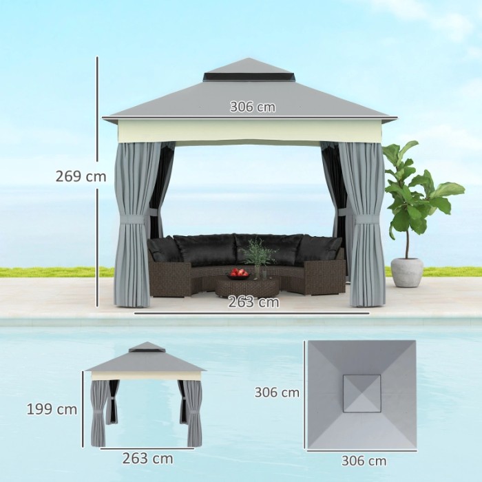 Outsunny Pavillons kaufen bei OBI