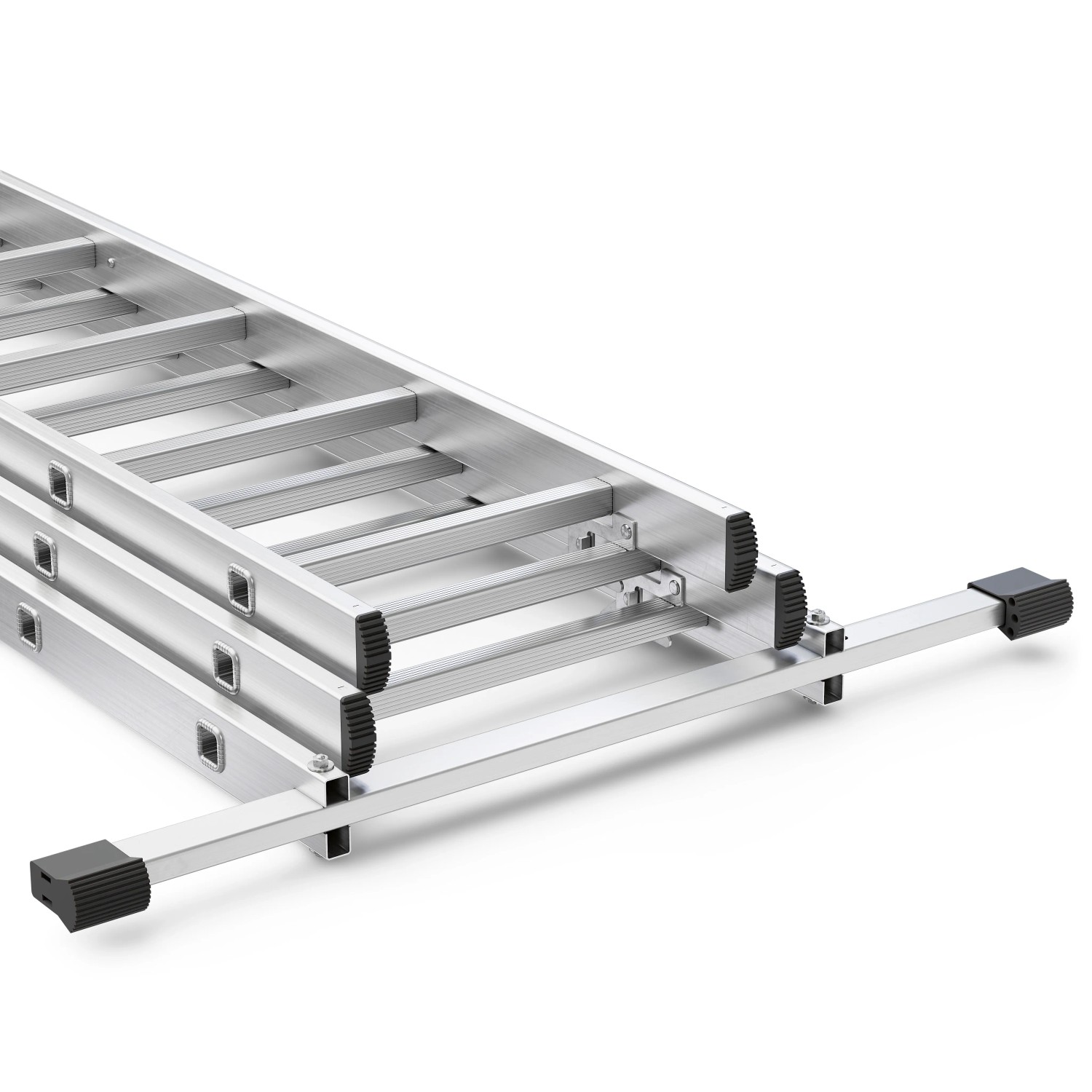 DRABEST Mehrzweckleiter 3 x 7 Sprossen Aluminium kaufen bei OBI