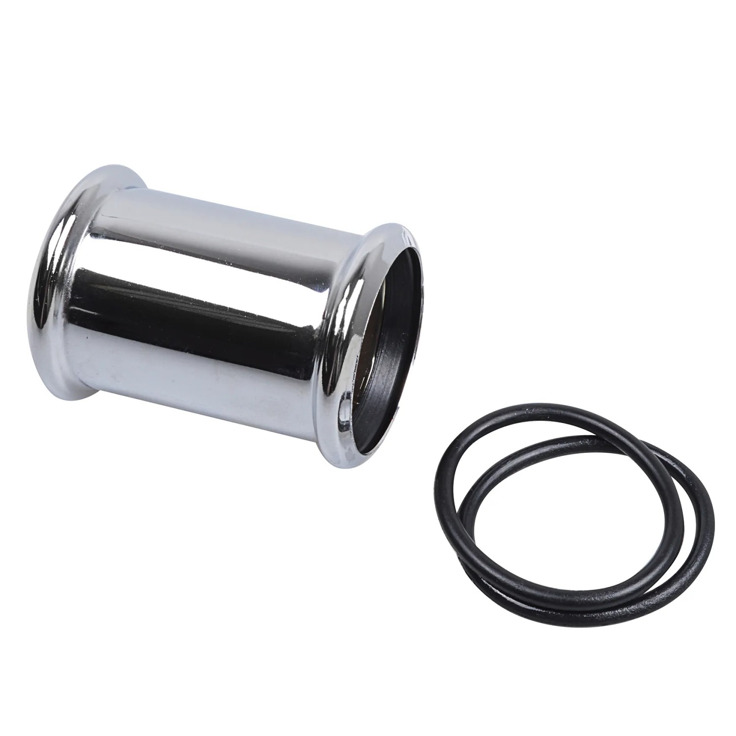 Kirchhoff Doppelmuffe mit O-Ringen 32 mm x 52 mm Chrom kaufen bei OBI