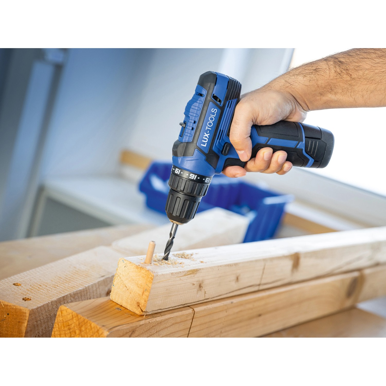 LUX-TOOLS Akku Bohrschrauber A-BS-12-23 12 V kaufen bei OBI