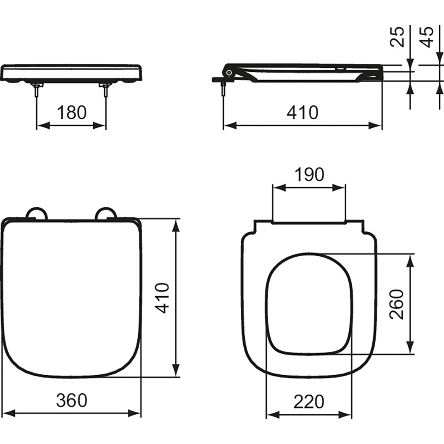 Ideal Standard WC-Sitz i.life S Wrapover Weiß kaufen bei OBI