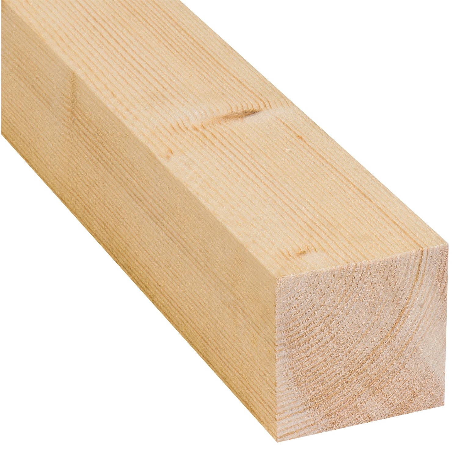 Kantholz Fichte/Tanne sägerau 78 mm x 78 mm x 2500 mm kaufen bei OBI