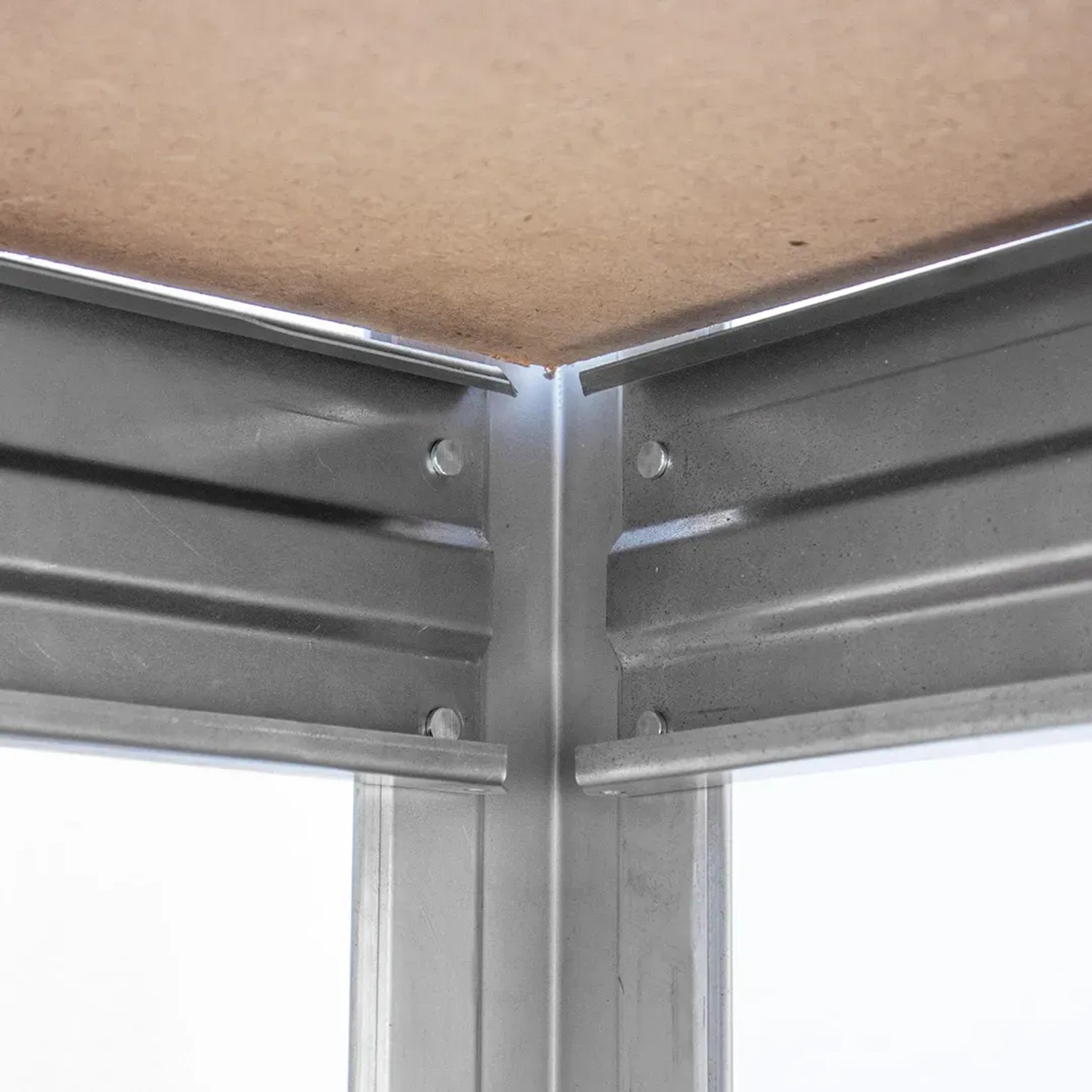 AR Shelving Schwerlast-Steckregal Bullrack Rivet Verzinkt 200 x 200 x ...