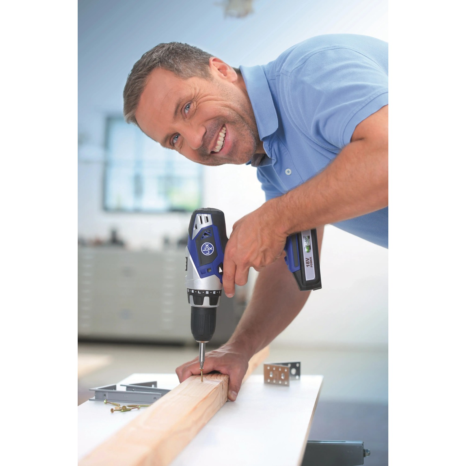 LUX-TOOLS Akkuschrauber ABS-18 Li Set bei OBI kaufen