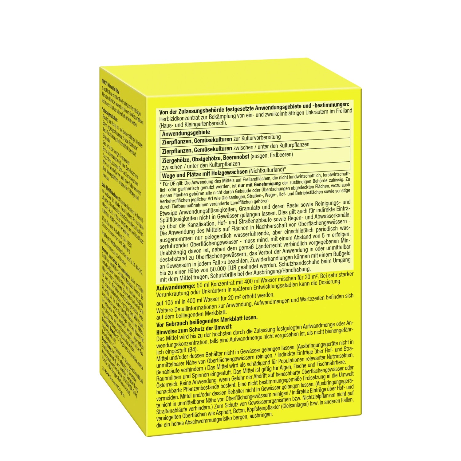 Compo Vorox Unkrautfrei Ultra 250 ml kaufen bei OBI