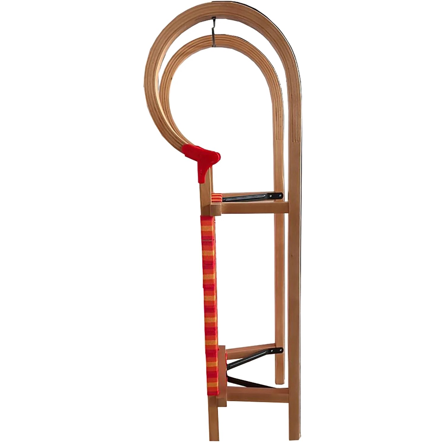 Rudisport Holzschlitten 110 cm mit Gurtsitz kaufen bei OBI