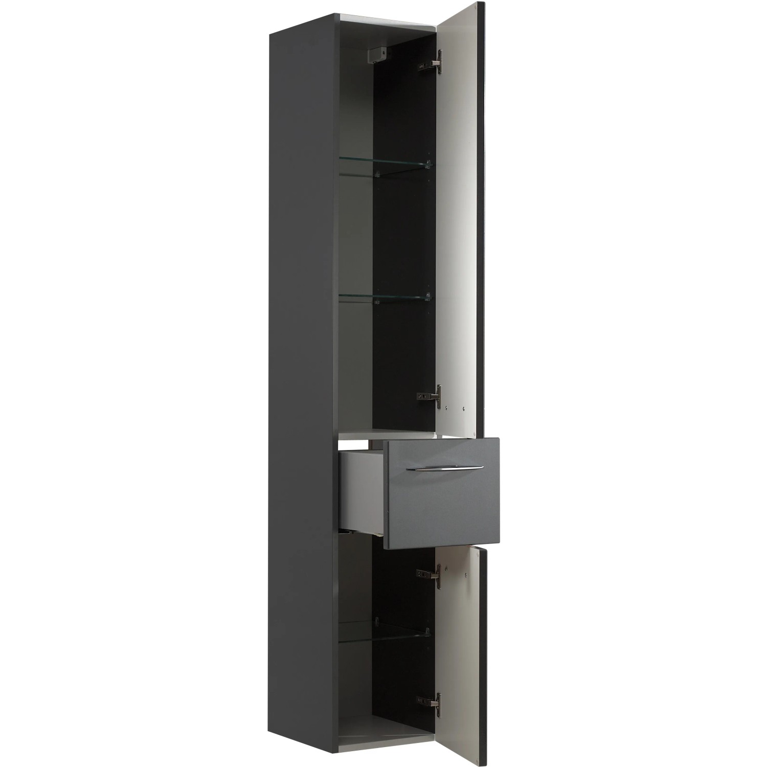 Pelipal Badezimmer Hochschrank Quantum 01 Anthrazit 30 x 168 cm kaufen ...