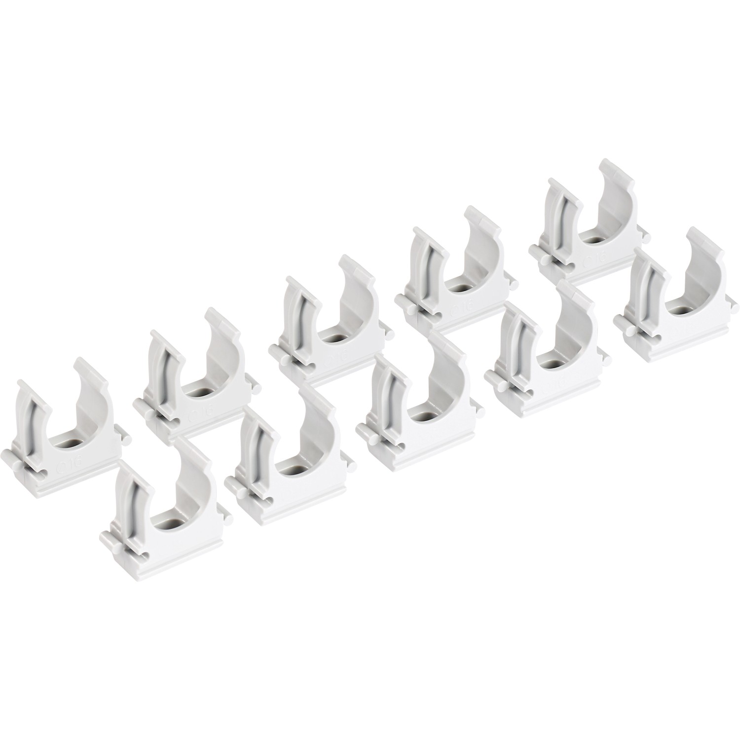 Klemmschelle EN 16 Grau 10 Stück kaufen bei OBI