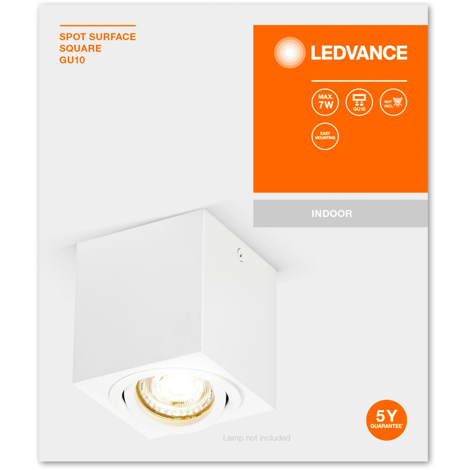 Ledvance Spot 1-flammig Weiß 8 cm kaufen bei OBI