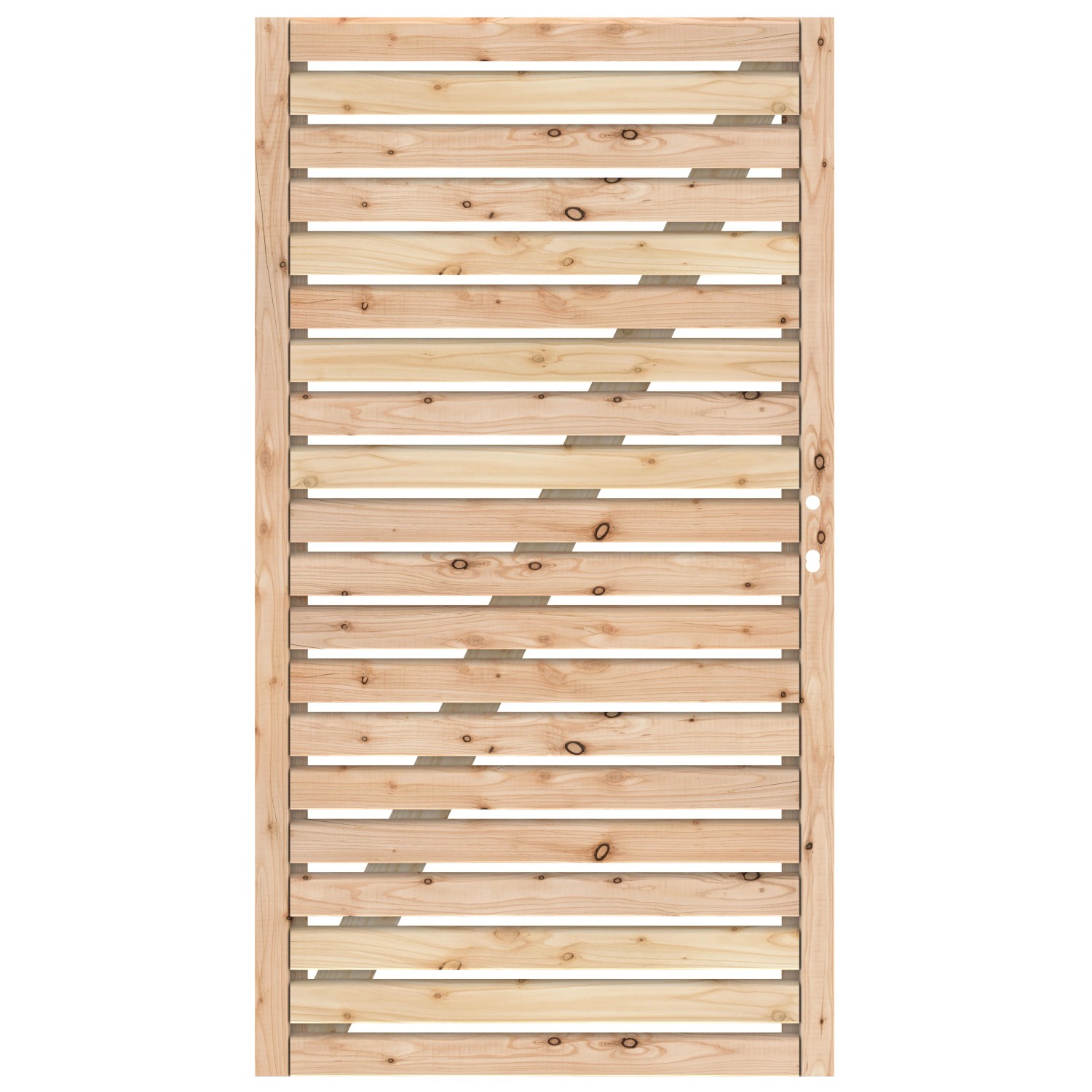 Osmo Gartentor Holz Rhombus Lärche 180 x 98 cm Anschlag L kaufen bei OBI