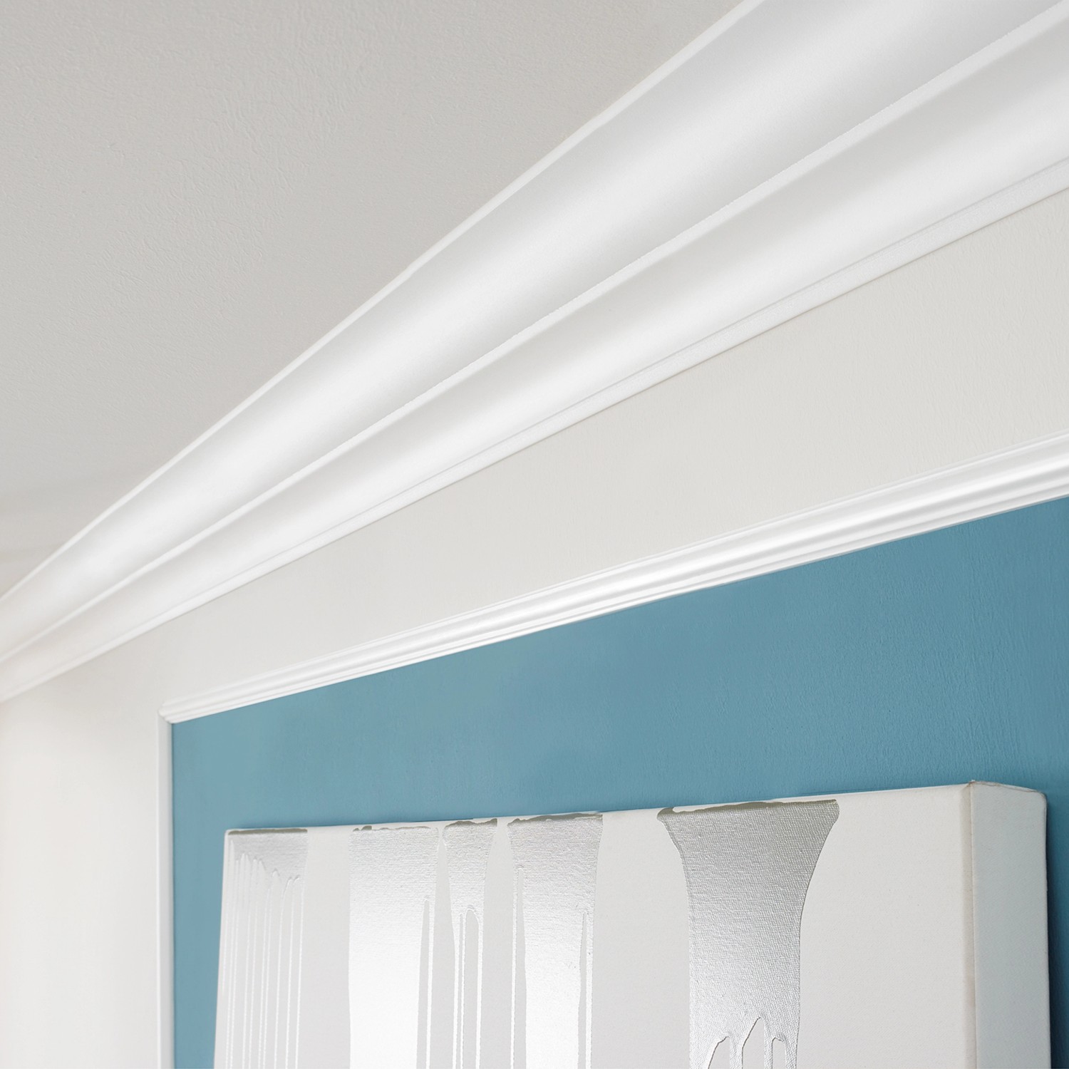 Decosa Zierprofil Emma 2 Stück 2 m Weiß kaufen bei OBI