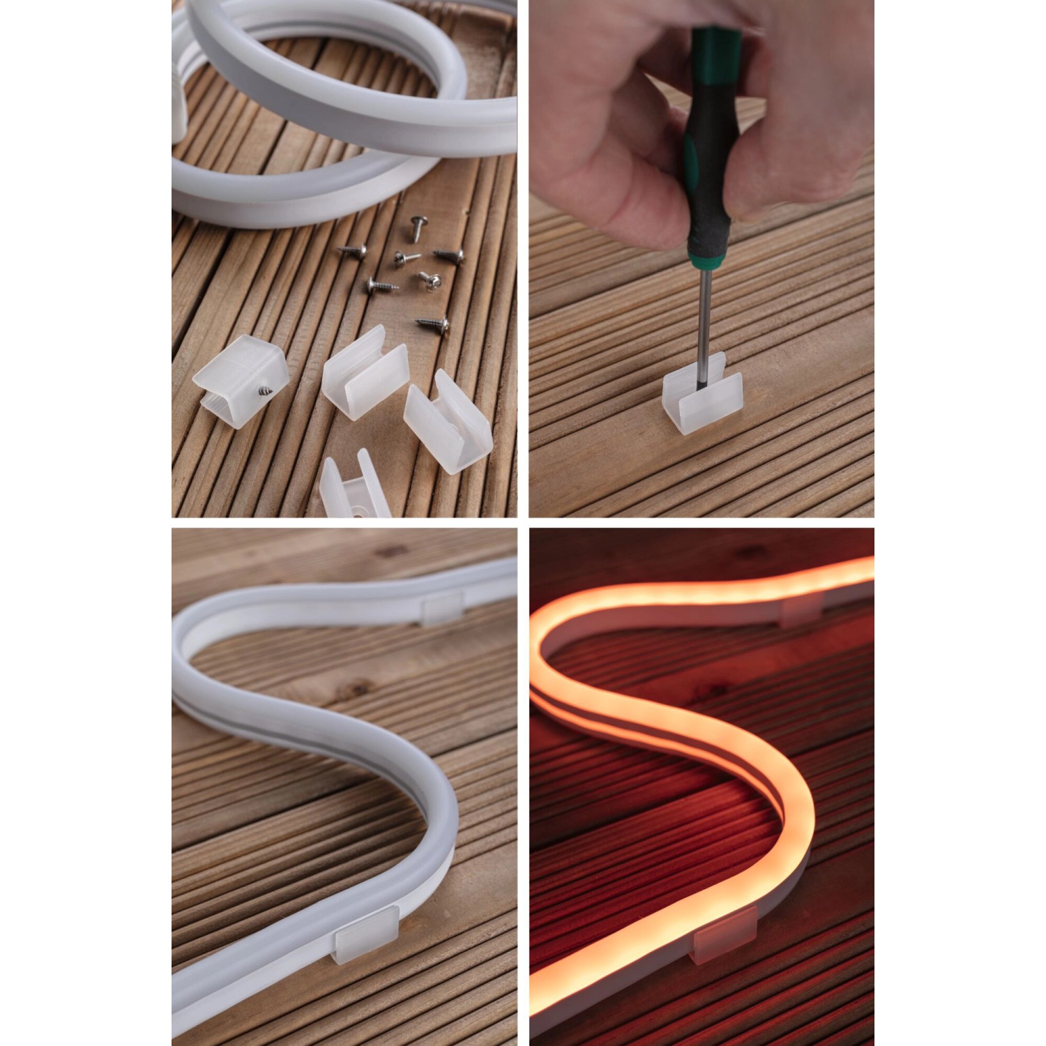 Paulmann SimpLED LED Strip Outdoor RGB Komplett-Set 5 m Weiß kaufen bei OBI