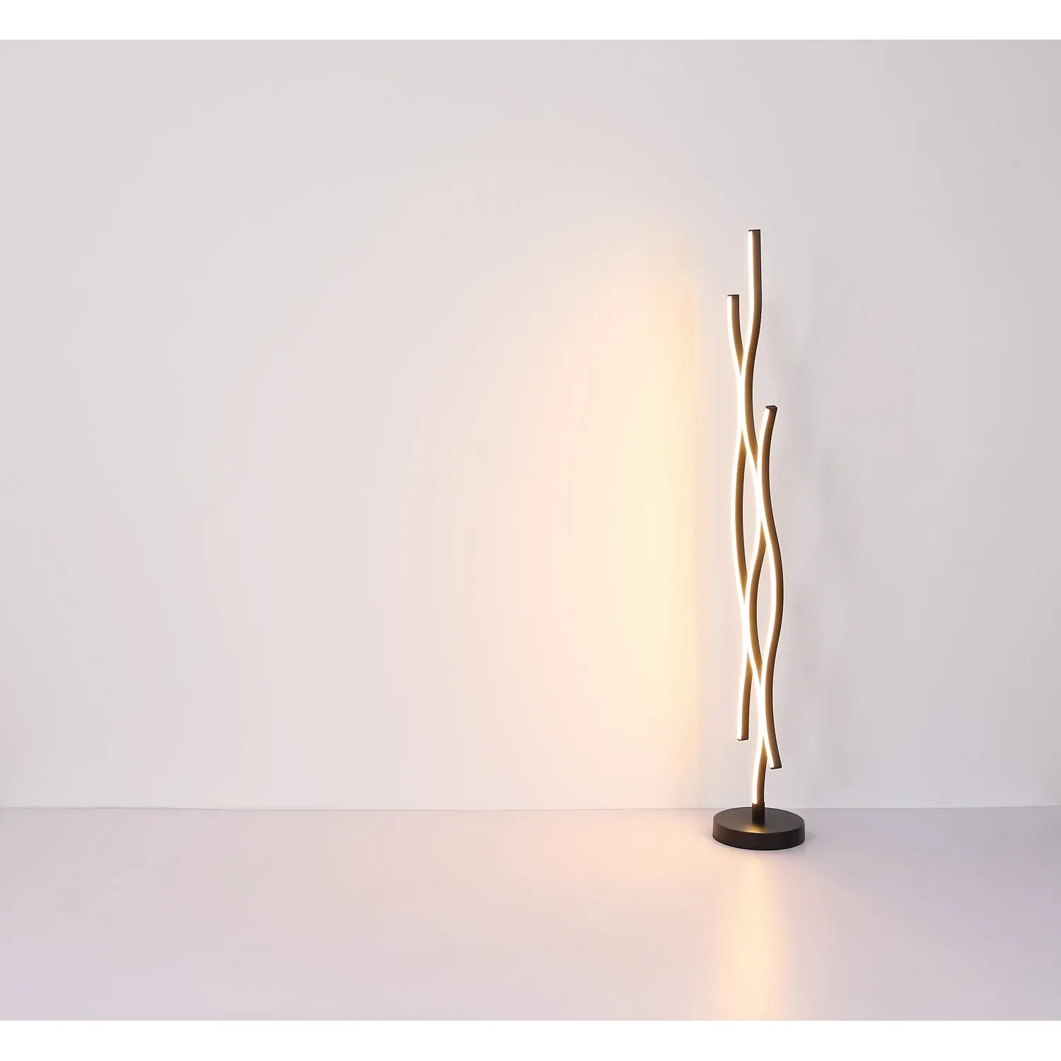 Globo LED-Stehleuchte Geronimo Schwarz kaufen bei OBI