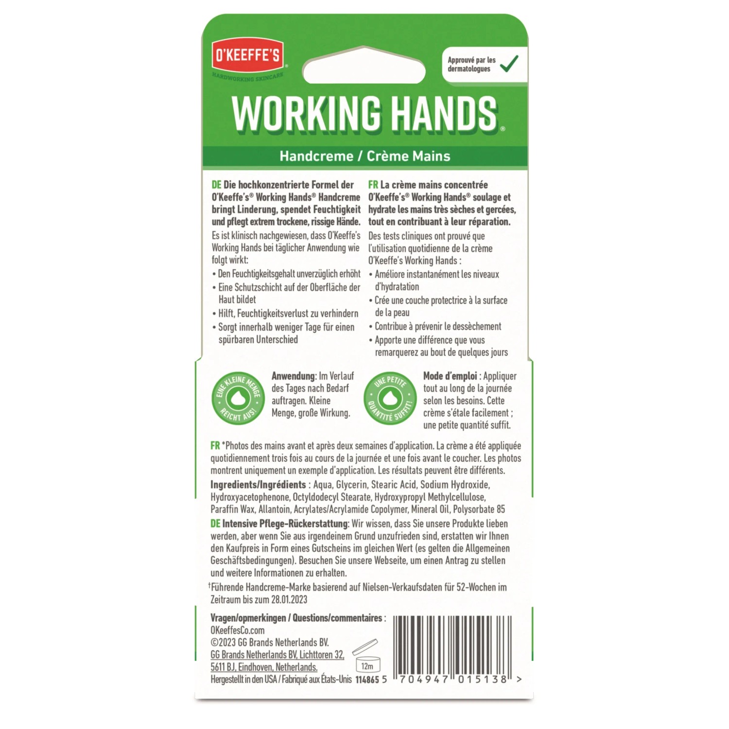 O'Keeffe's Working Hands Handcreme 96 g kaufen bei OBI