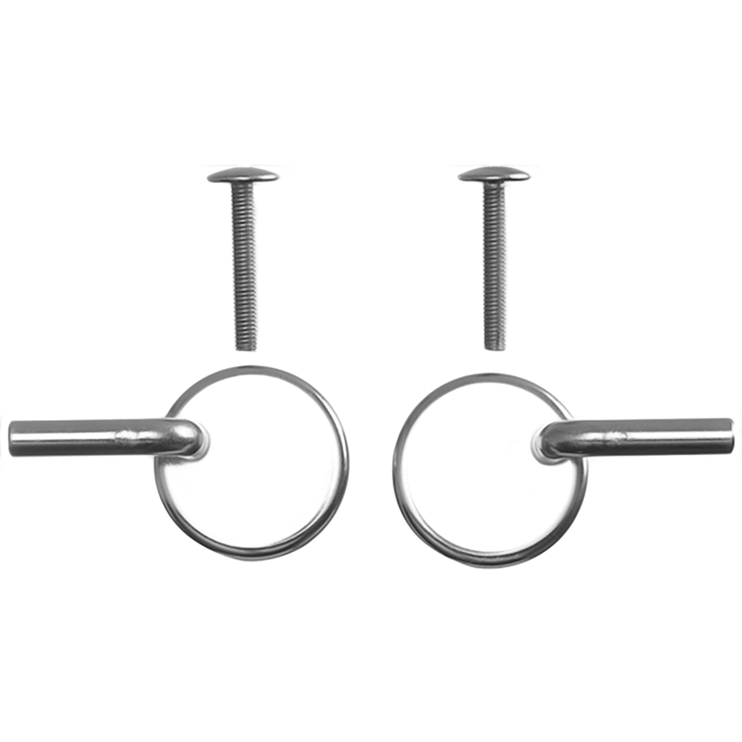 Duravit Scharnierpaar zu WC-Sitz Happy D. und Starck 2 Chrom kaufen bei OBI