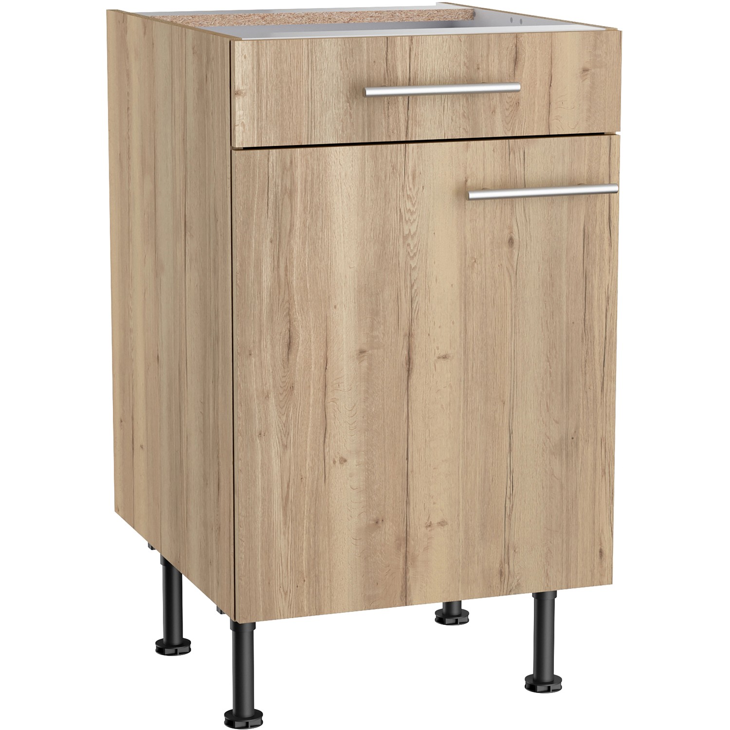 Optifit Unterschrank Erik290 50 cm x 87 cm x 58,4 cm Wildeiche kaufen ...