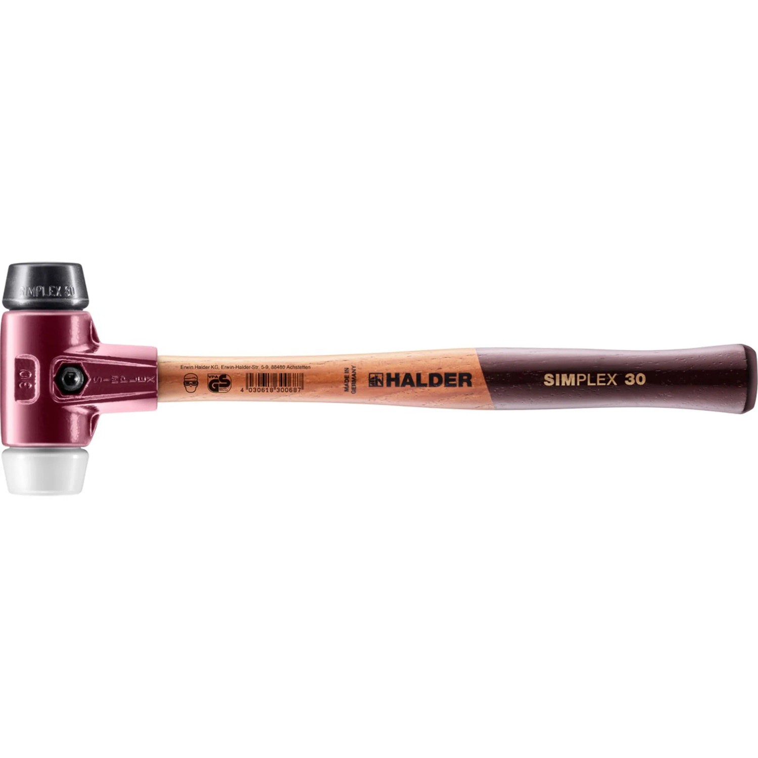 Halder Schonhammer Simplex Gummi Superplastik D Ø 30 mm kaufen bei OBI