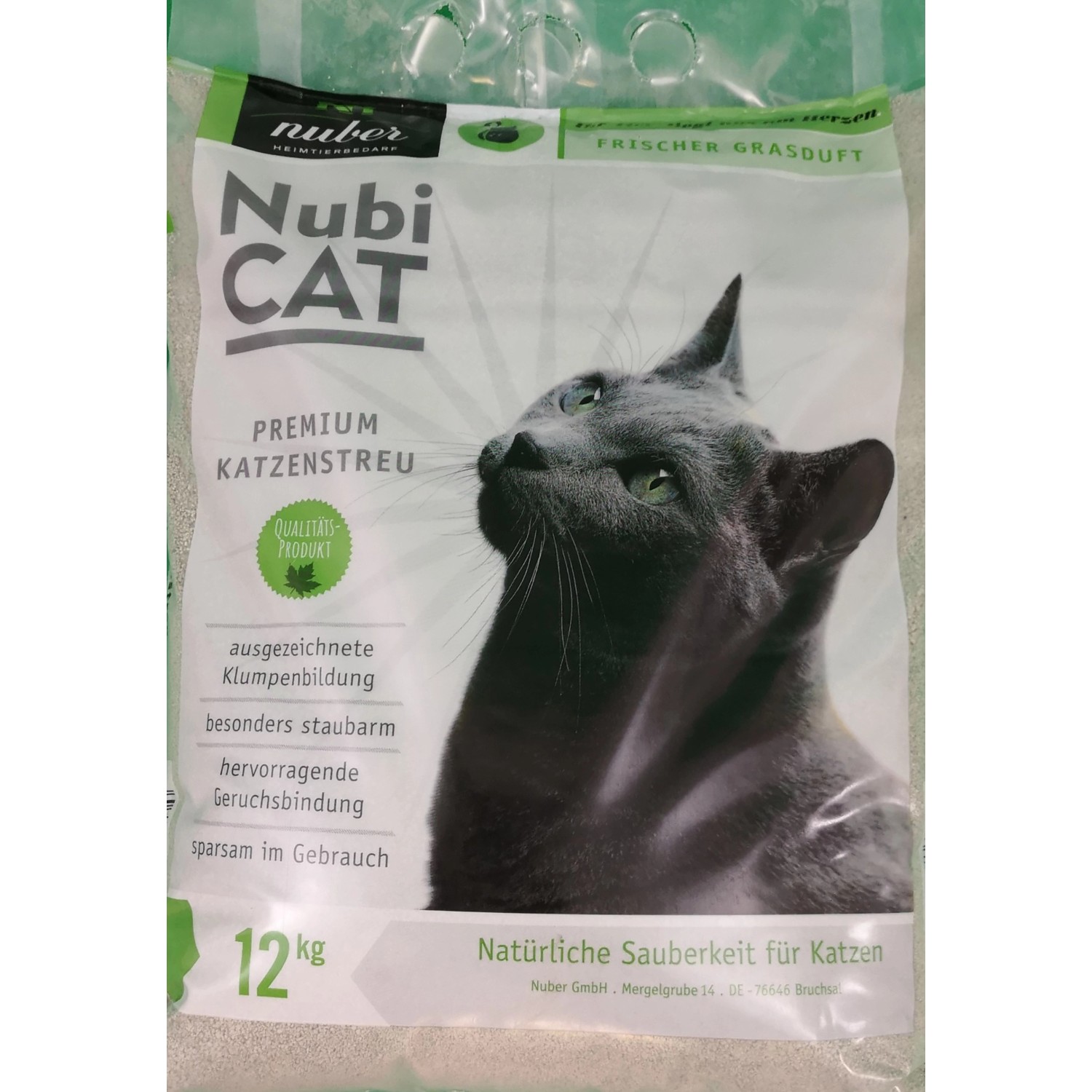 Nubi Katzenstreu Grasduft 12 kg kaufen bei OBI