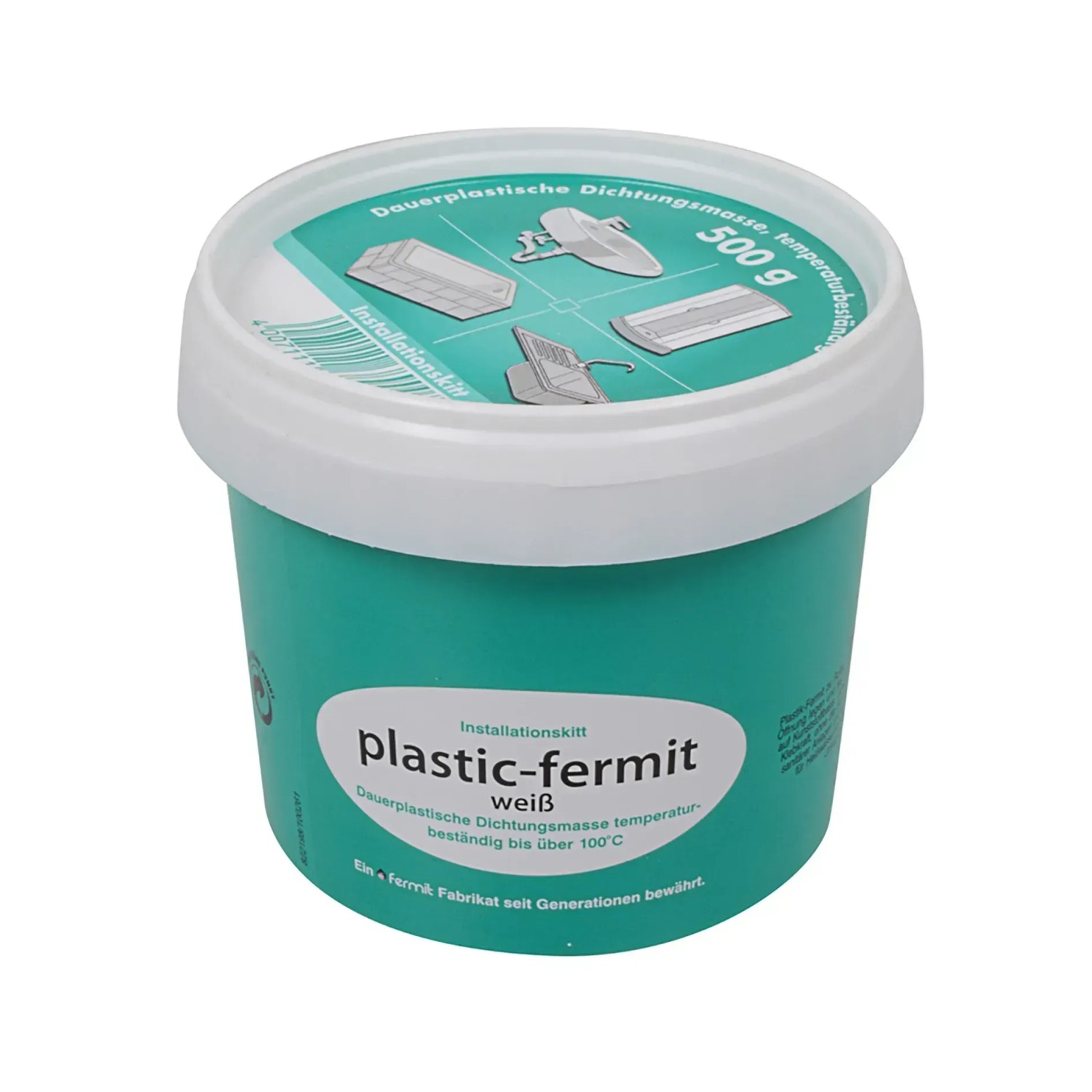 Kirchhoff dauerplastische Dichtmasse Plastic-Fermit 500 g Weiß kaufen ...