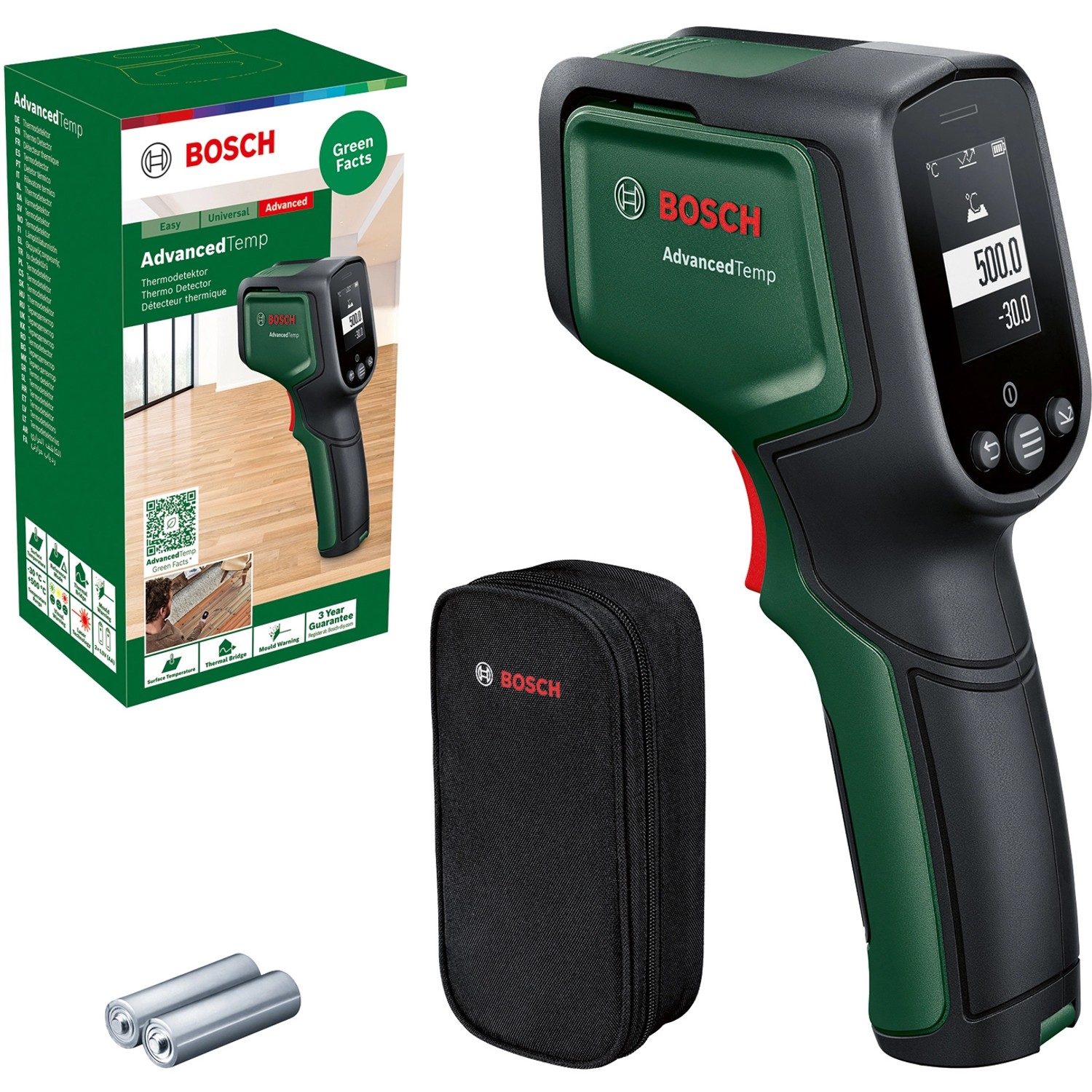Bosch AdvancedTemp Infrarot-Thermometer - 30°C bis + 500°C kaufen bei OBI