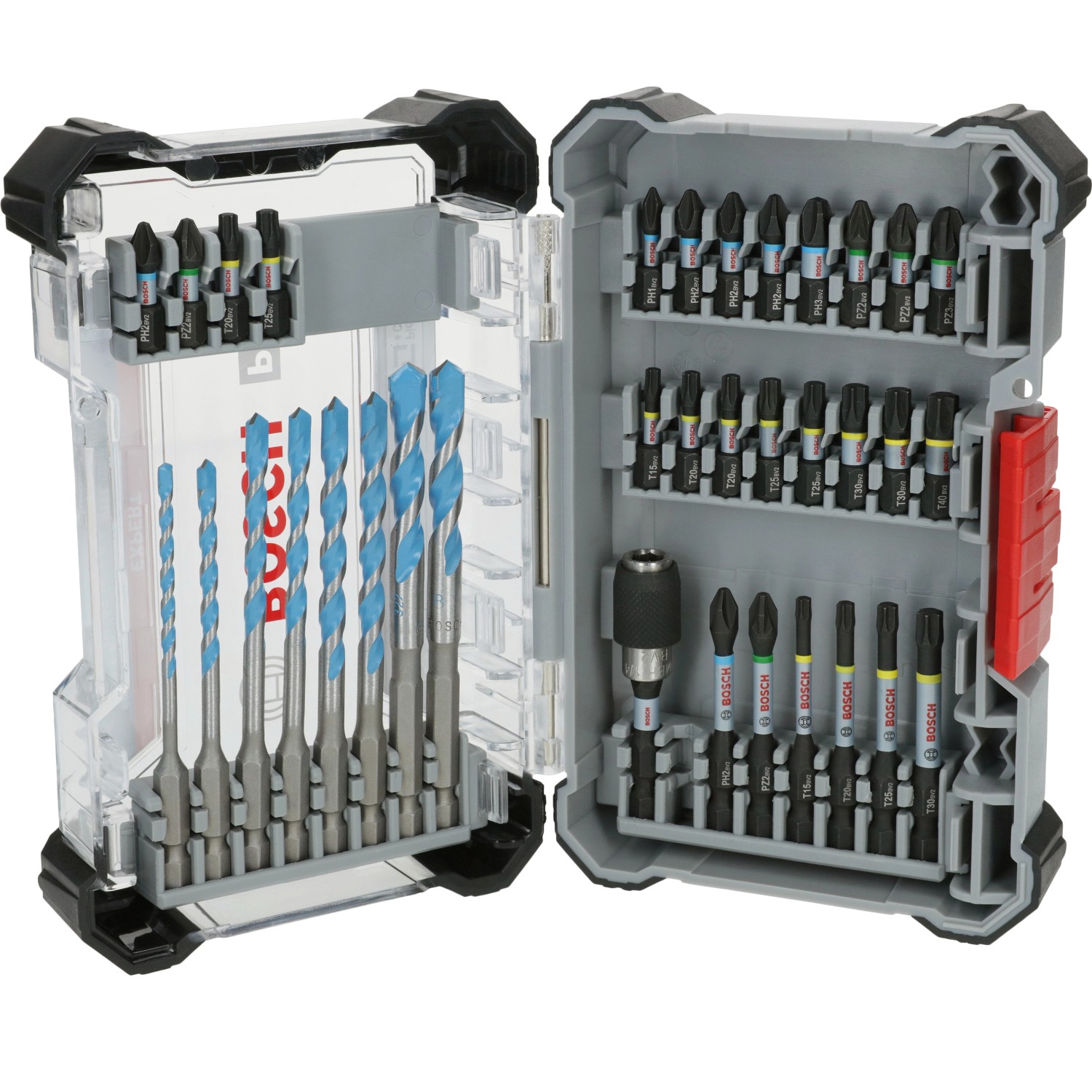 Bosch Schrauber-Bit & Multi-Bohrer Set Pro Impact Mixed 35-teilig ...