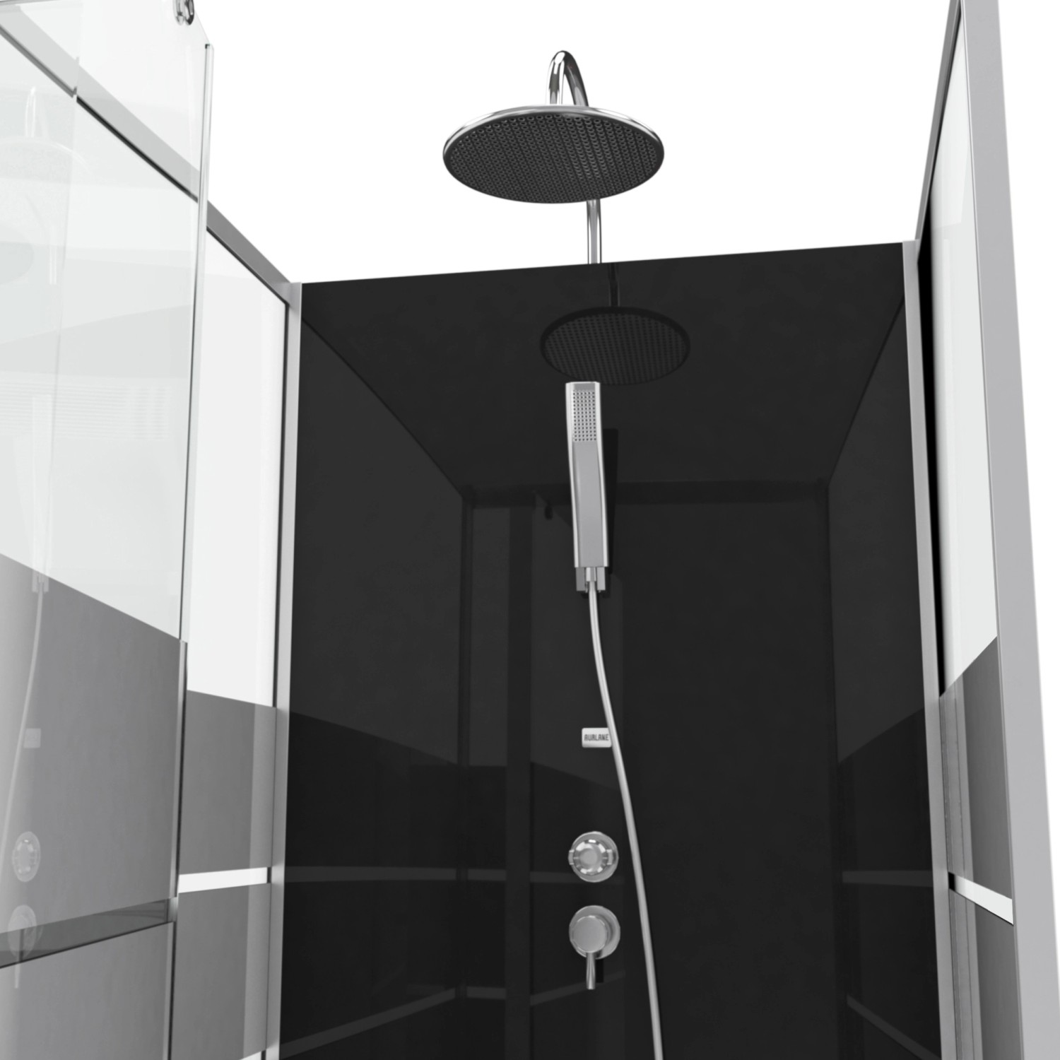 Aurlane Komplettdusche Study 90 90 cm x 90 cm x 225 cm kaufen bei OBI