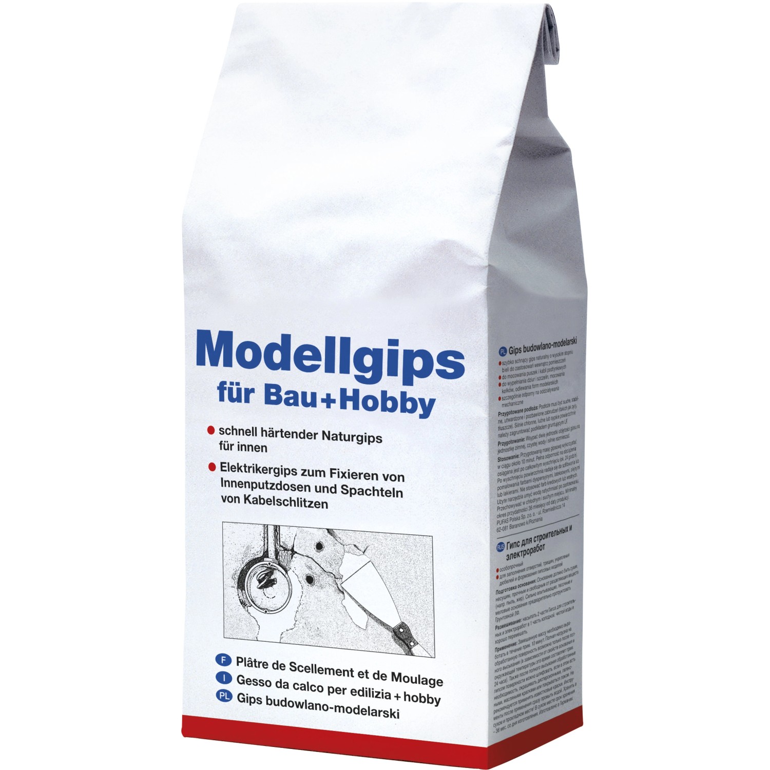 Decotric Modellgips für Bau + Hobby 5 kg kaufen bei OBI