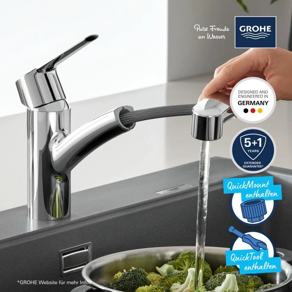 Faszinierend Grohe Spltischarmatur Mit Brause Fotos