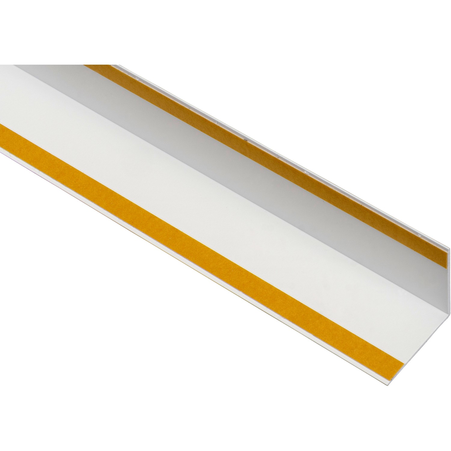 Winkelleiste selbstklebend 40 x 40 mm Länge 2,5 m Weiß kaufen bei OBI