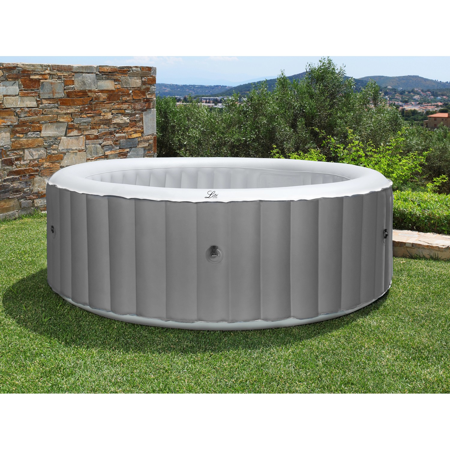 MSpa Lite Whirlpool mit Hydromassage Pebble AirJet kaufen bei OBI
