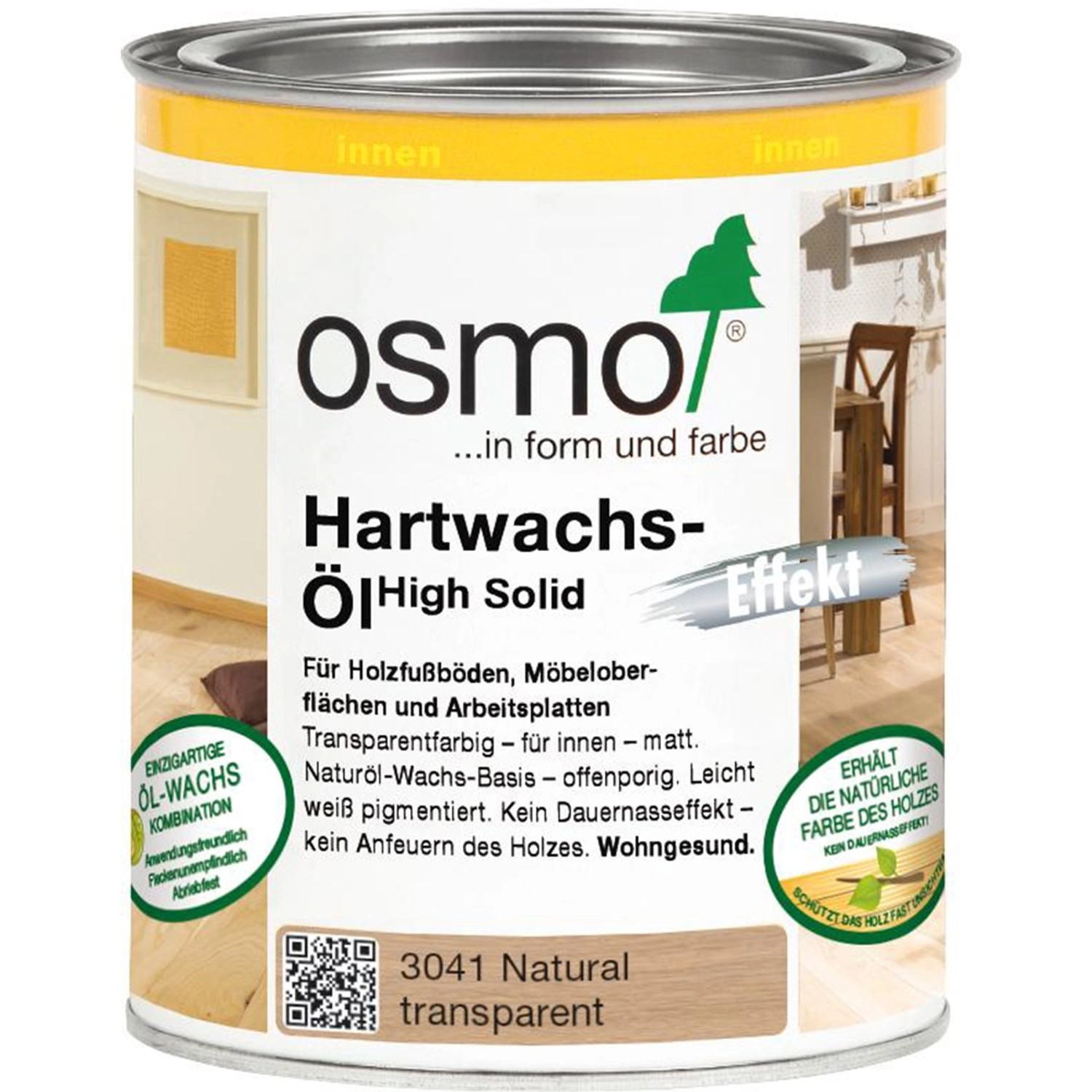 Osmo Hartwachs-Öl Effekt Natural 750 ml kaufen bei OBI