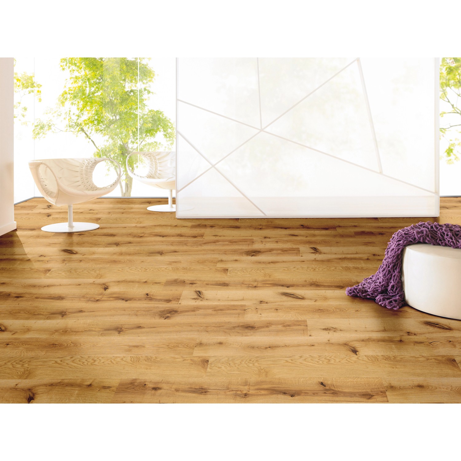 Parador Parkett Basic 11-5 Landhausdiele Eiche rustikal gebürstet dunkel kaufen bei OBI