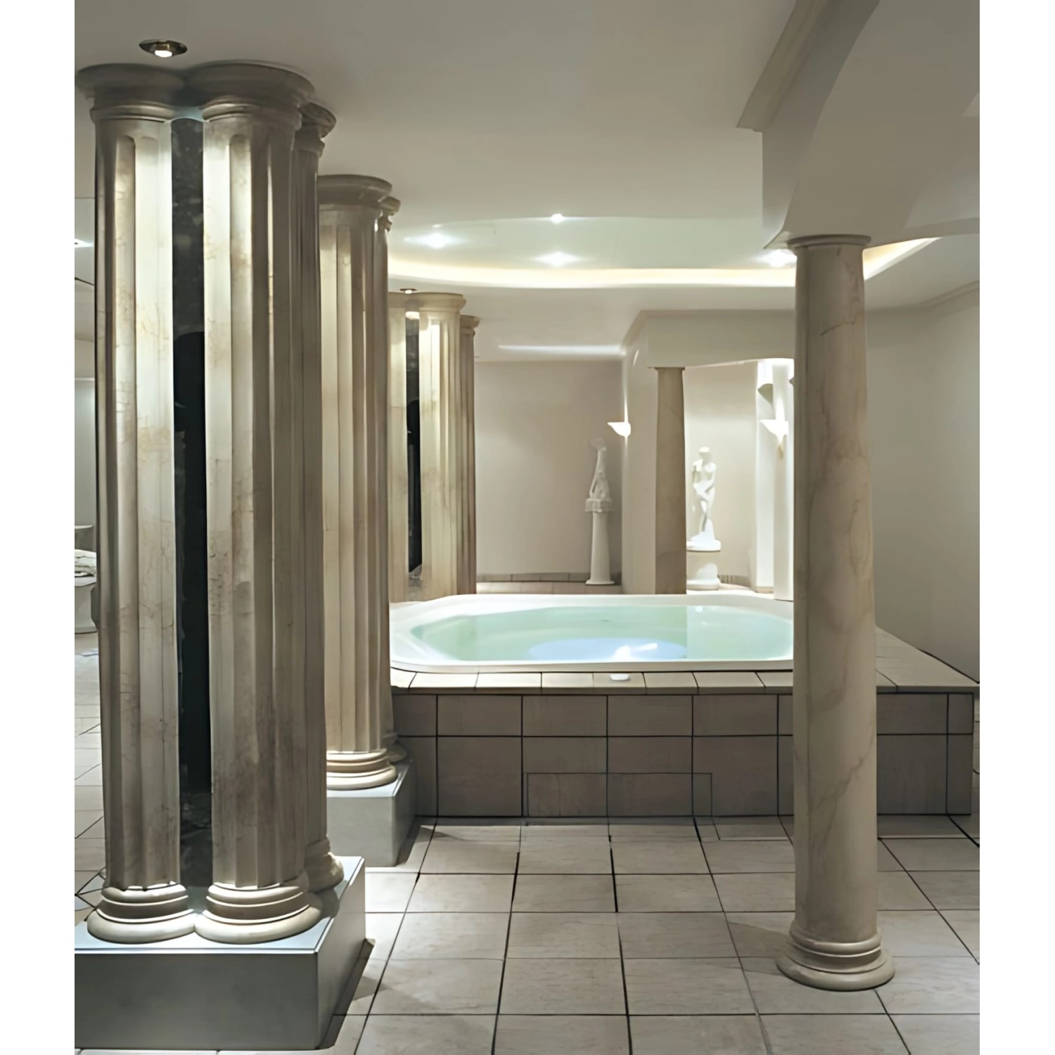 ORAC DECOR K1002 LUXXUS Stuck Säule Säulenschaft Klassische Relief-Form ...