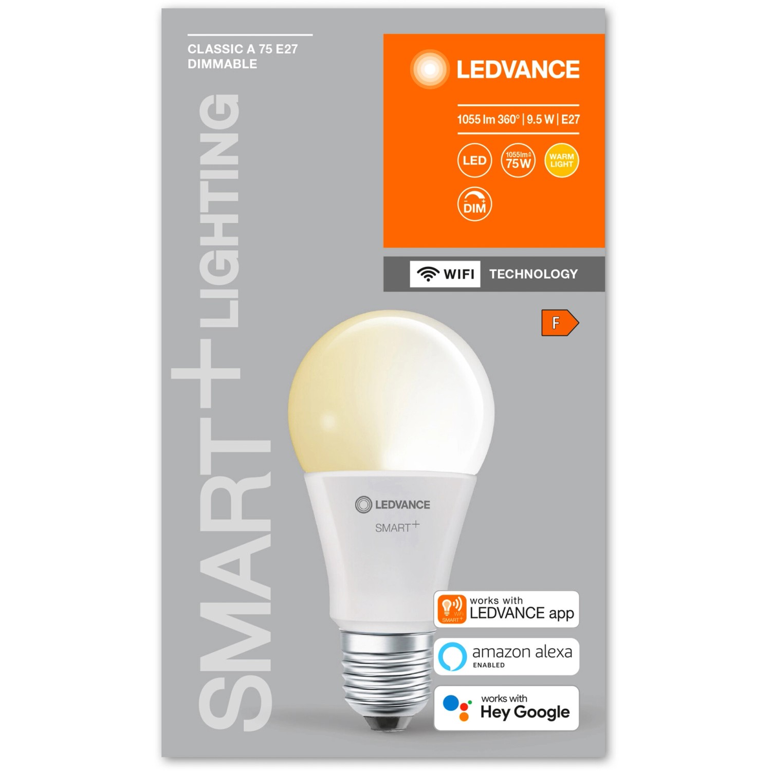 Ledvance Smart+ Leuchtmittel Wifi Classic E27/9,5 W Weiß kaufen bei OBI