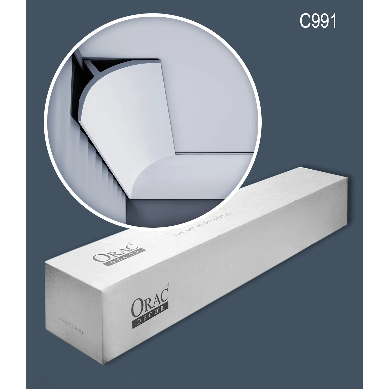 ORAC DECOR C991 LUXXUS Zierleisten 1 Karton Set 6 Stuckleisten 12 m ...