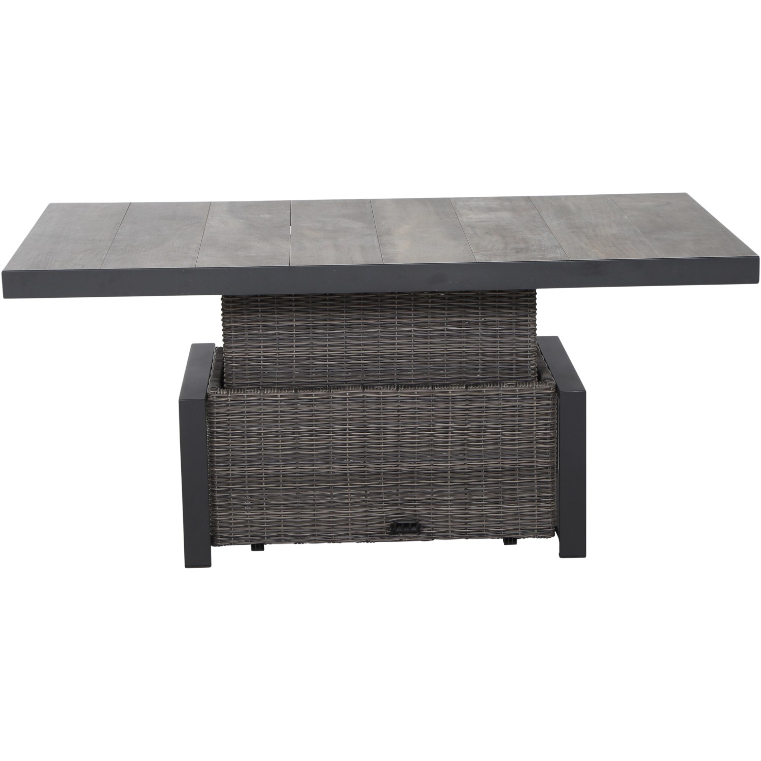 Siena Garden Corido Corido Rechteckig Holzkohlegrau 99 cm x 167 cm ...