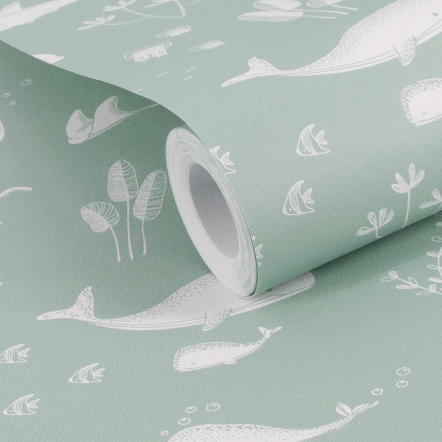 Little Dutch Vliestapete Ocean Mint Grün FSC® kaufen bei OBI