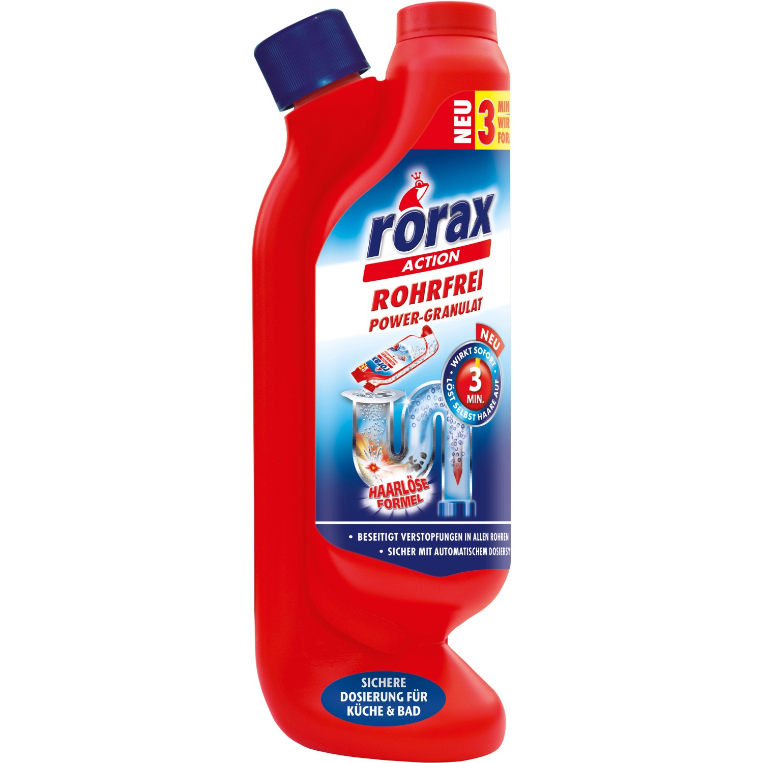 Rorax Rohrfrei Power-Granulat 600 g (Dosierfl.) kaufen bei OBI