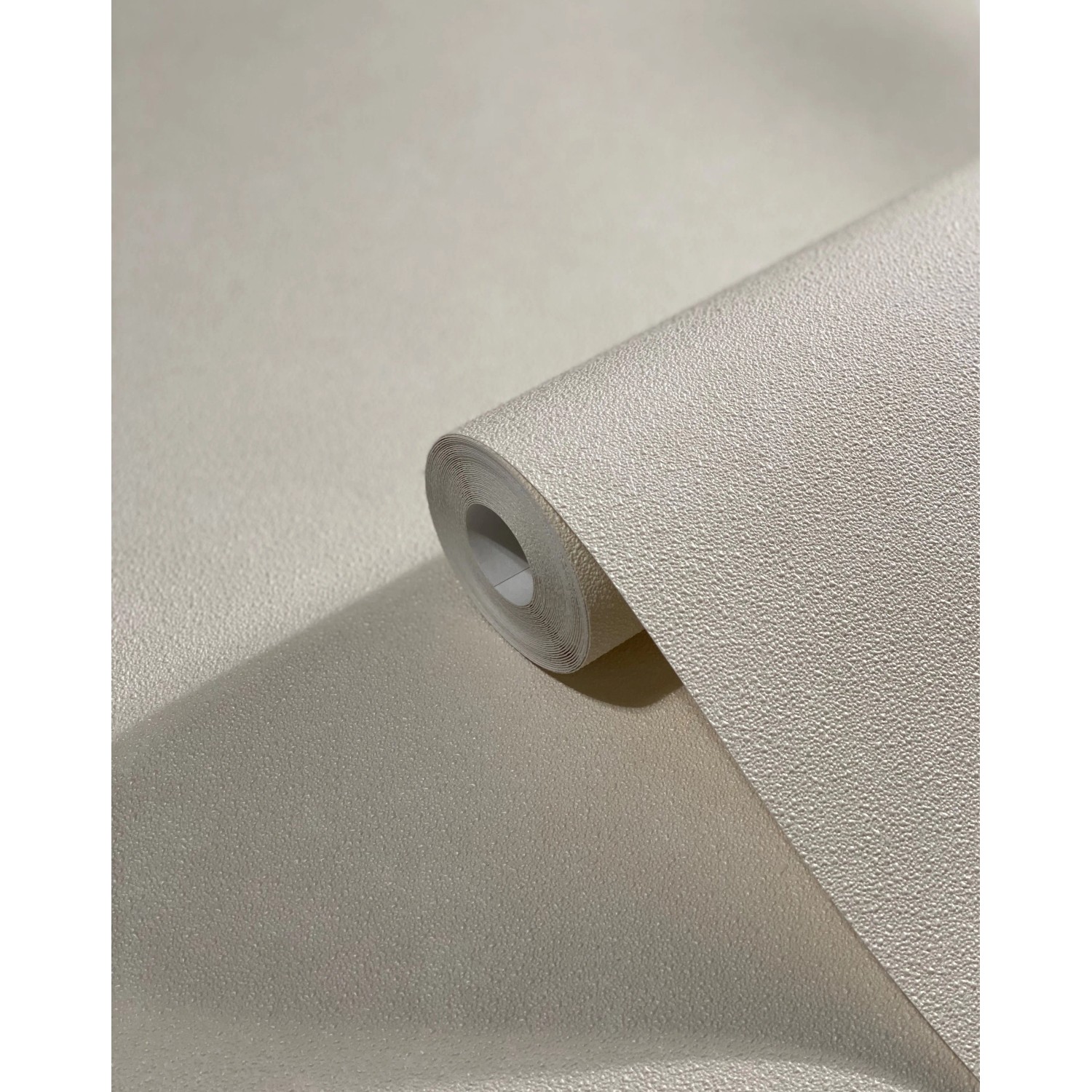 Marburg Vliestapete Uni Strukturiert Greige-Metallic 8,1 m x 0,46 m FSC ...