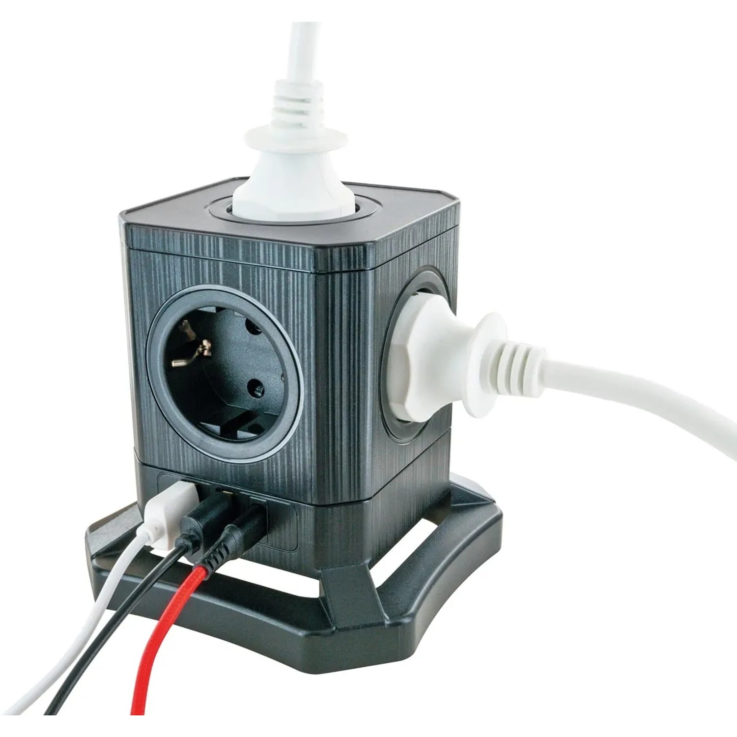 Schwaiger® Strom Ladeblock mit 2 USB A -1 USB C und 5x Schuko kaufen ...