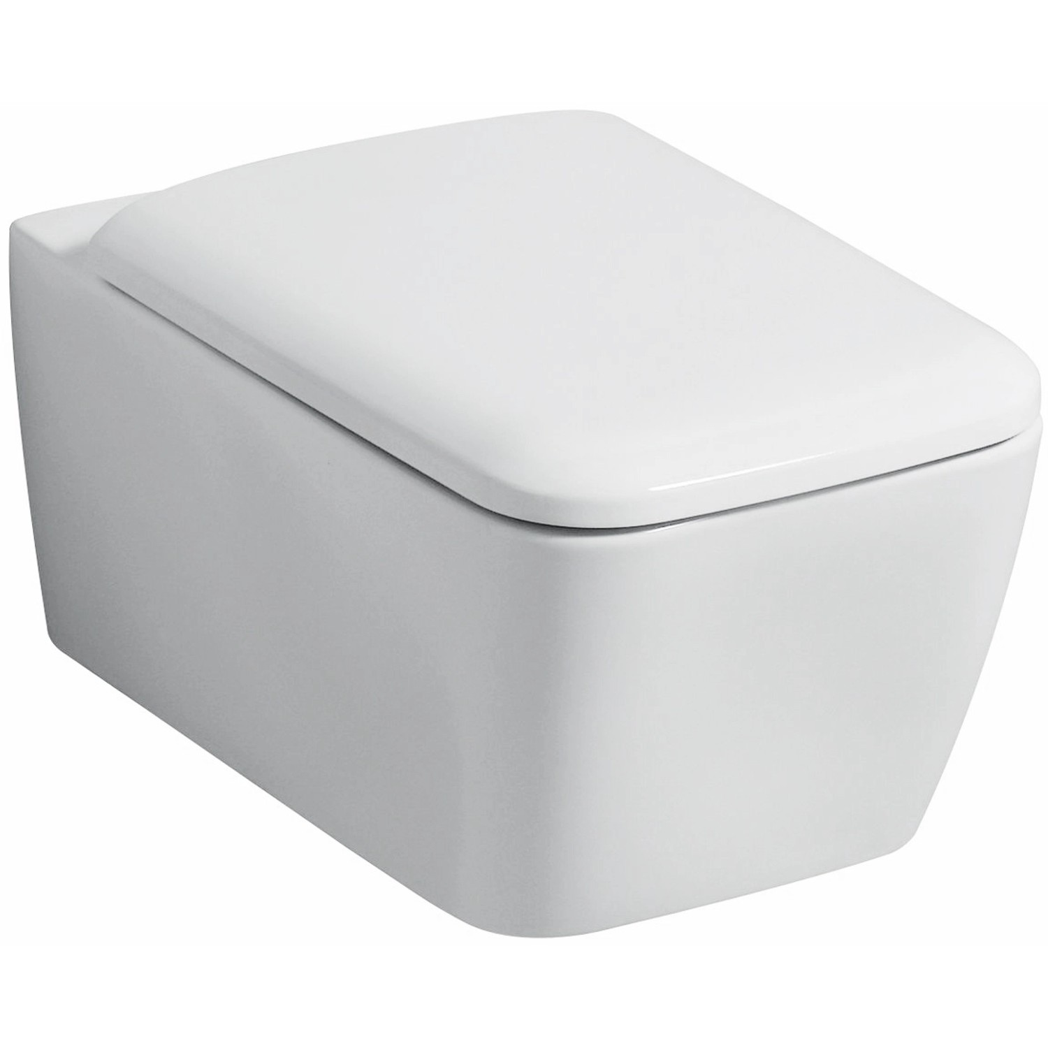 Geberit Wand-WC iCon Square Tiefspüler Rimfree Weiß kaufen bei OBI