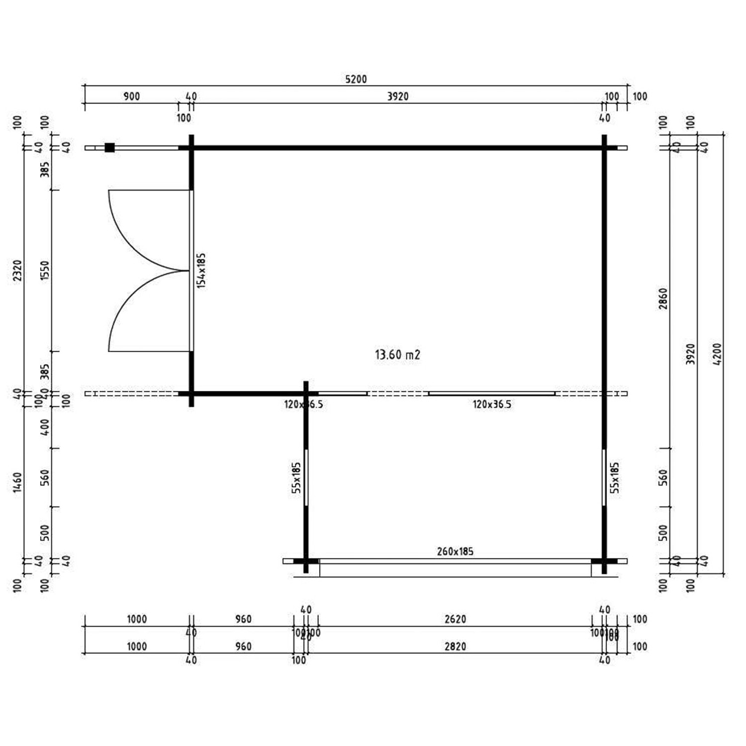 Alpholz Gartenhaus Lausitz-40 ISO Pultdach 520 cm x 420 cm Braun kaufen ... Alpholz Gartenhaus Lausitz-40 ISO Pultdach 520 cm x 420 cm Braun kaufen ...
