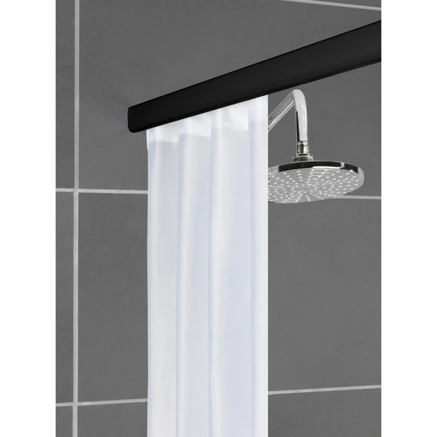 Schöner Wohnen Teleskop-Duschschiene Jete 75 - 125 cm Schwarz kaufen ...