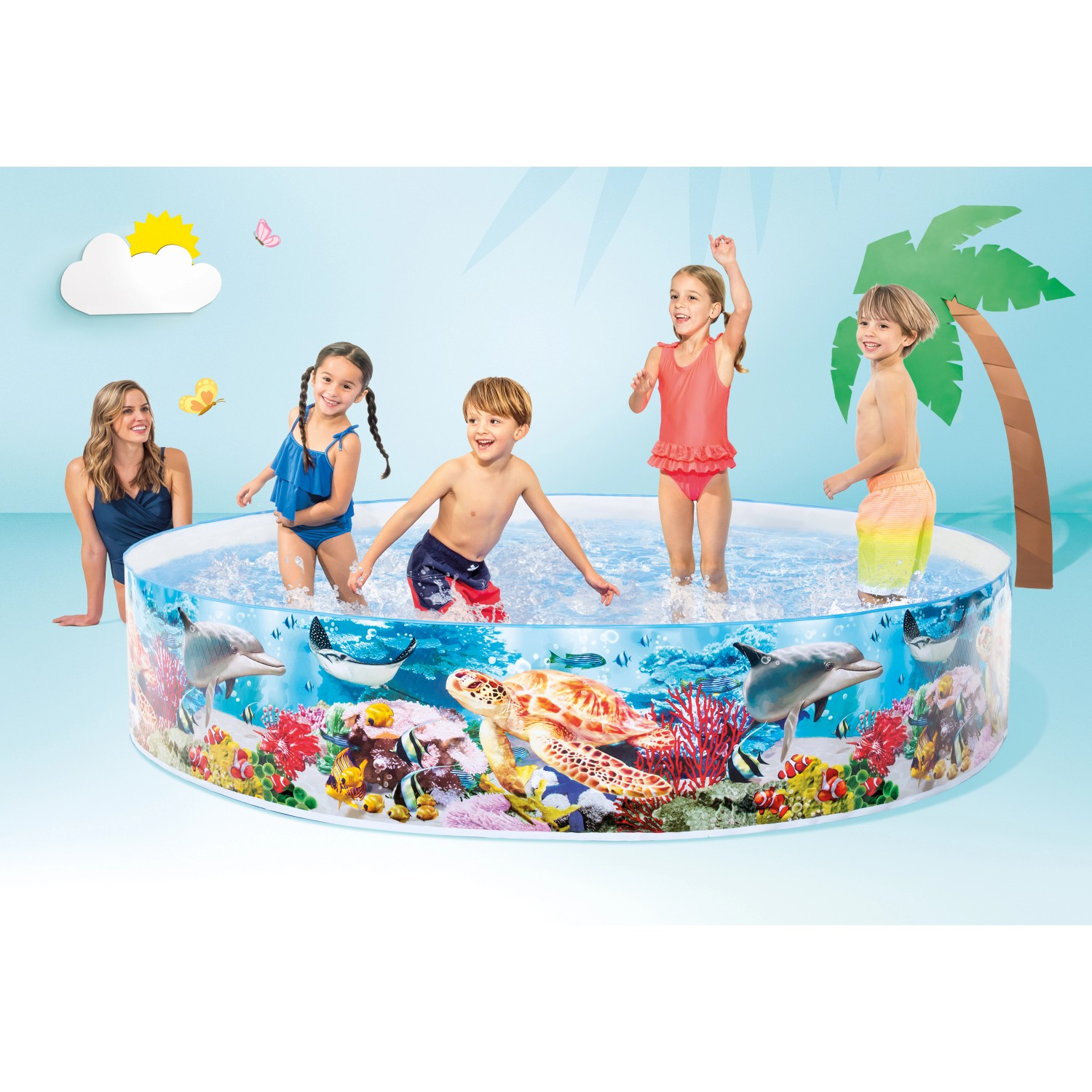 Intex Snapset Pool Coral Reef kaufen bei OBI