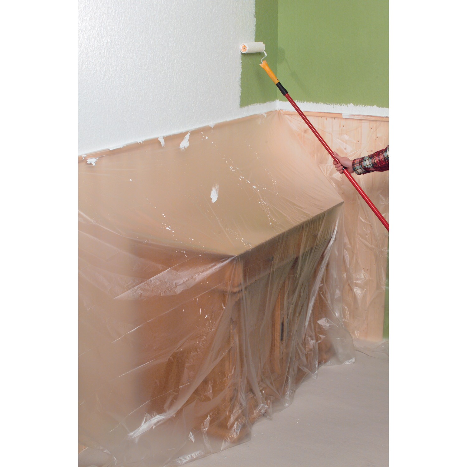 LUX Abdeckfolie mit Klebeband 33 m x 1,4 m kaufen bei OBI