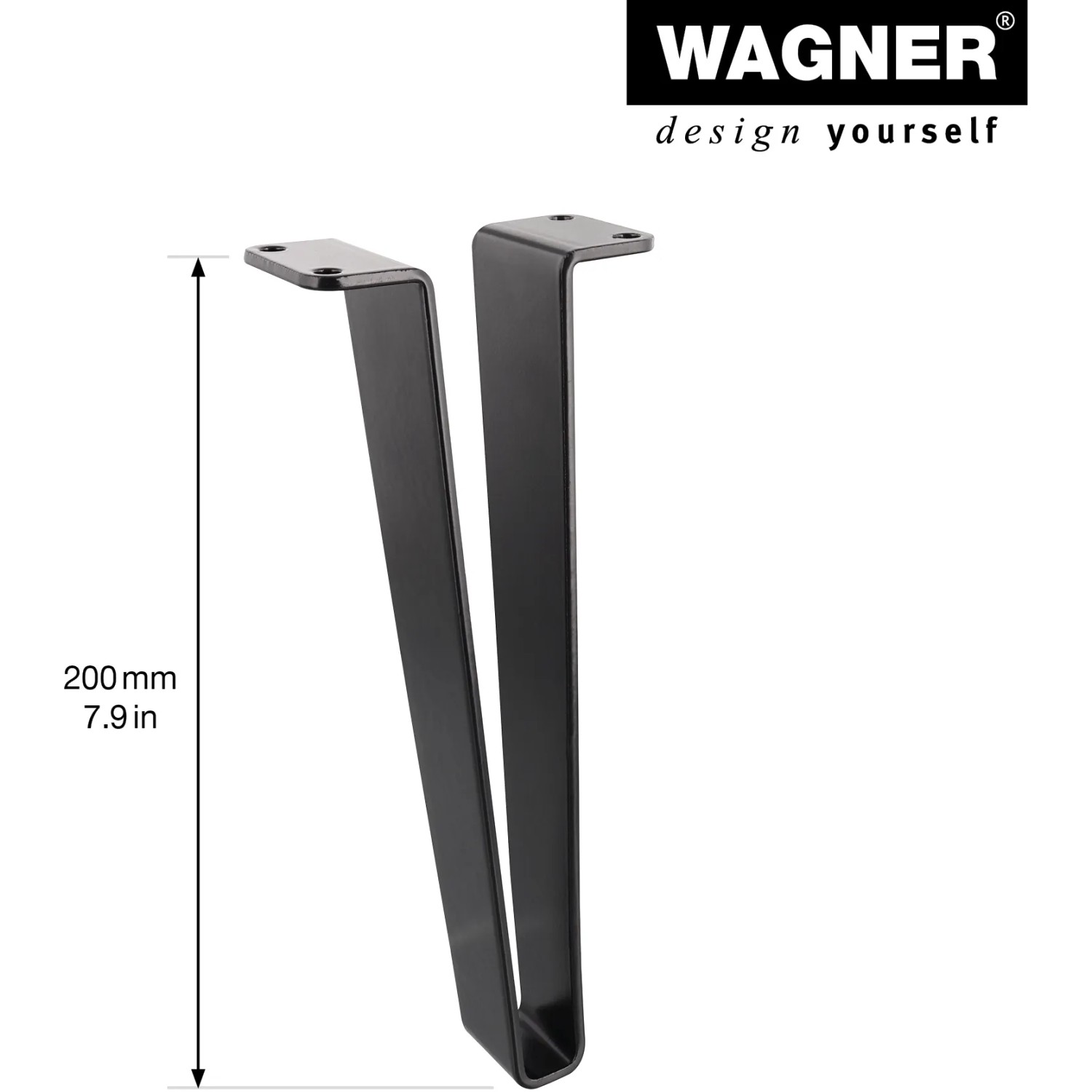 Wunderschöne Möbelfuß 20 Cm Ebenbild